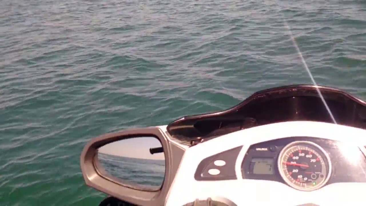 Riding Yamaha FX HO 2008 jet ski in perfect conditions - YouTube