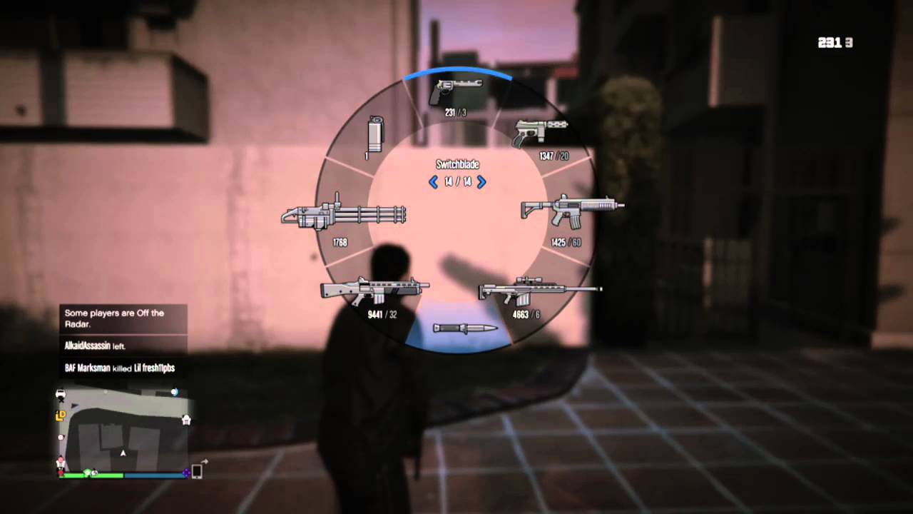 GTA 5 Revolver and Switch blade animations - YouTube