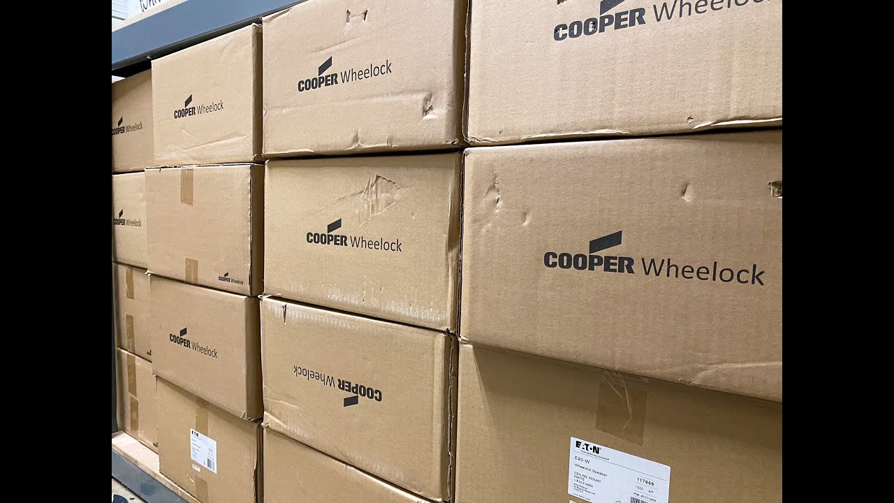 Cooper Wheelock E90-W Fire Alarm Unboxing - YouTube