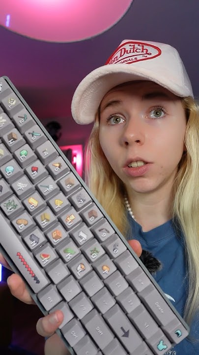 ich habe mir die Minecraft Tastatur gekauft 😂 - YouTube