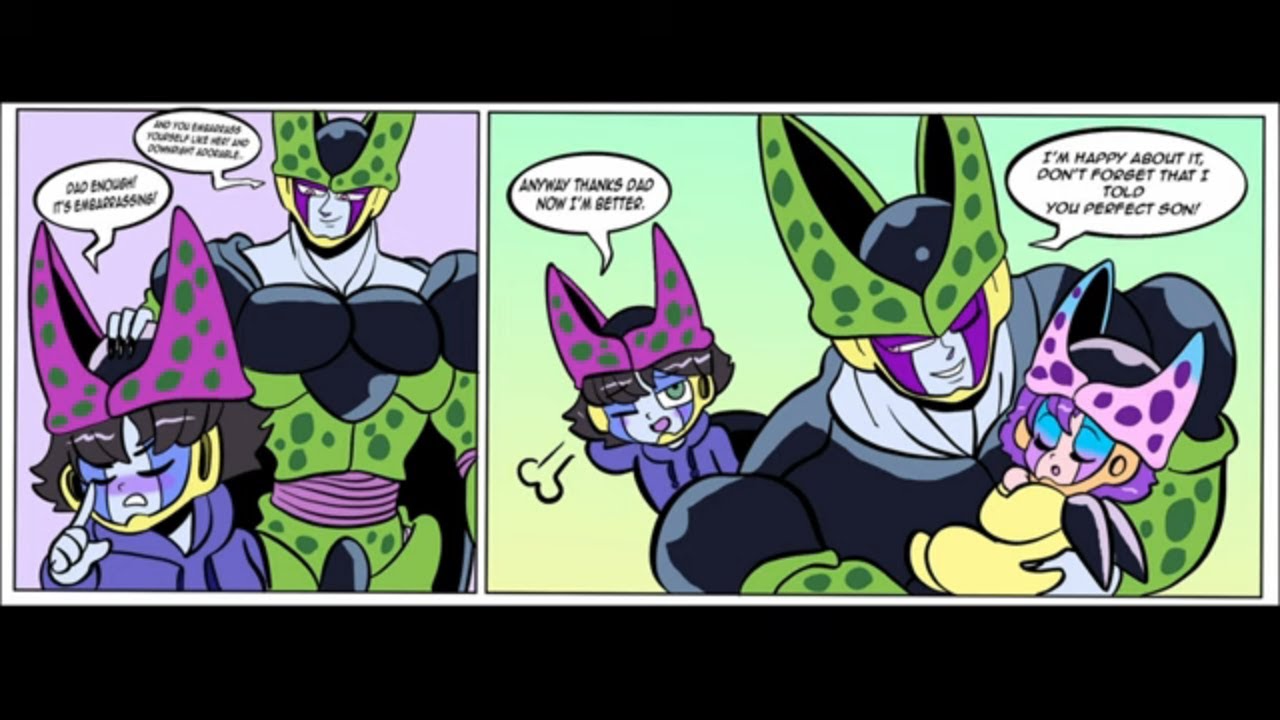Laura x Perfect Cell: The Perfect Family | DBZ COMIC DUB - YouTube