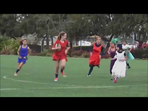 Prom Dress Rugby! (Elk Grove United) - YouTube