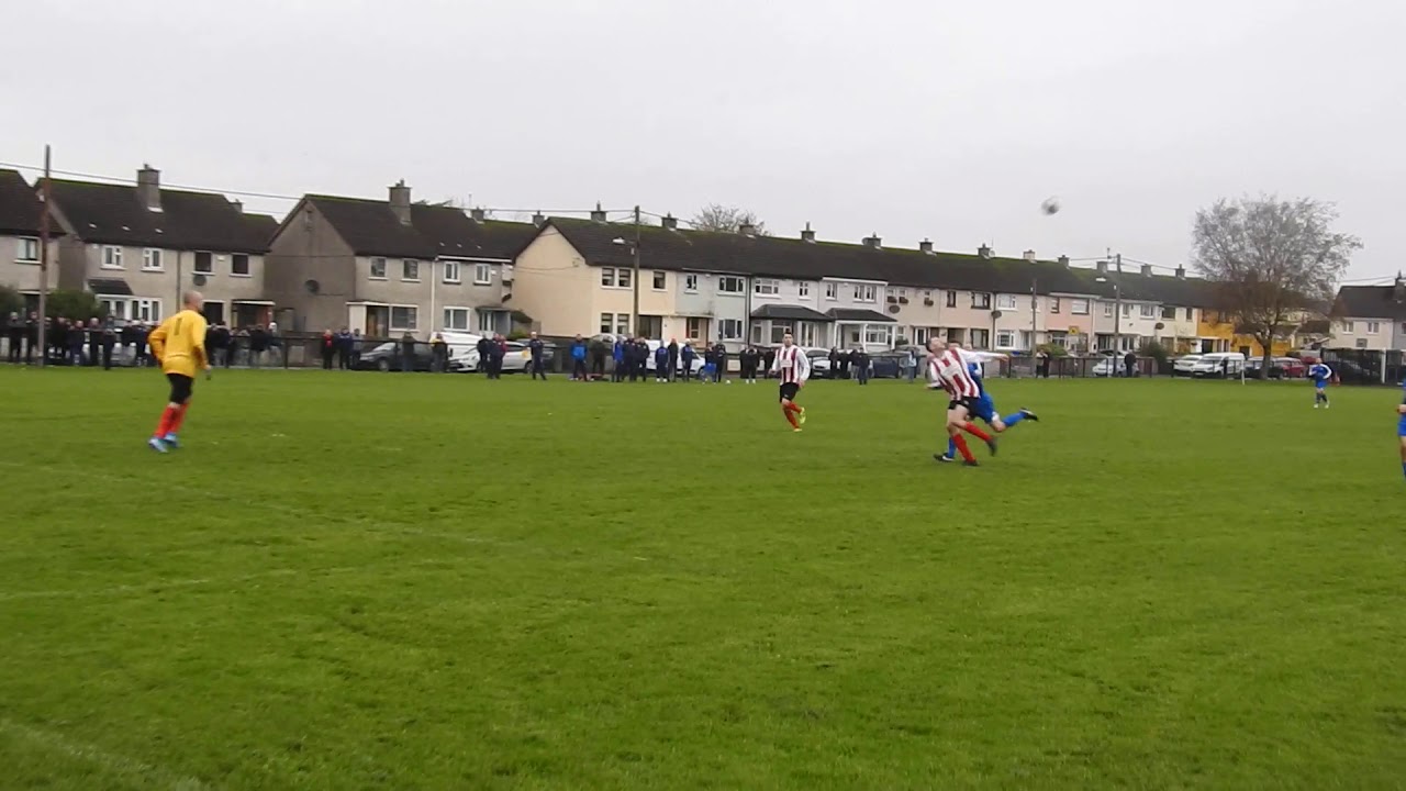 Conor Ellis scores the winner for Balla v Geraldines - YouTube