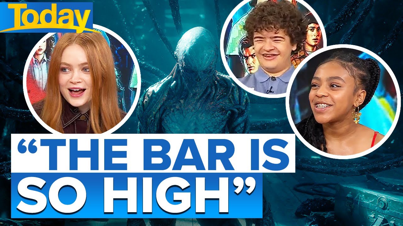 Cast of Stranger Things discuss season 4 on Today | Today Show ...
