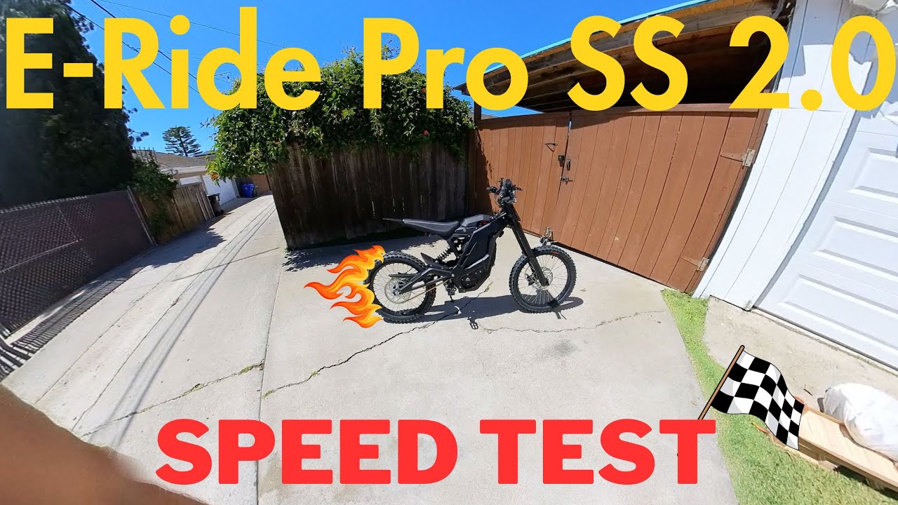 2024 E Ride Pro SS 2.0 Speed Run! - YouTube
