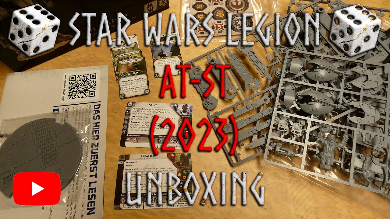 Star Wars Legion Unboxing - AT-ST (2023) - YouTube