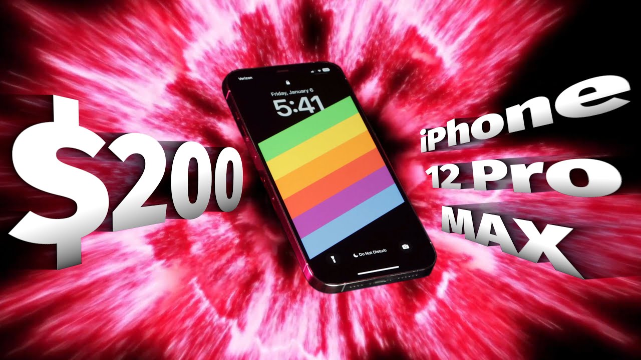 The $200 iPhone 12 Pro Max... - YouTube