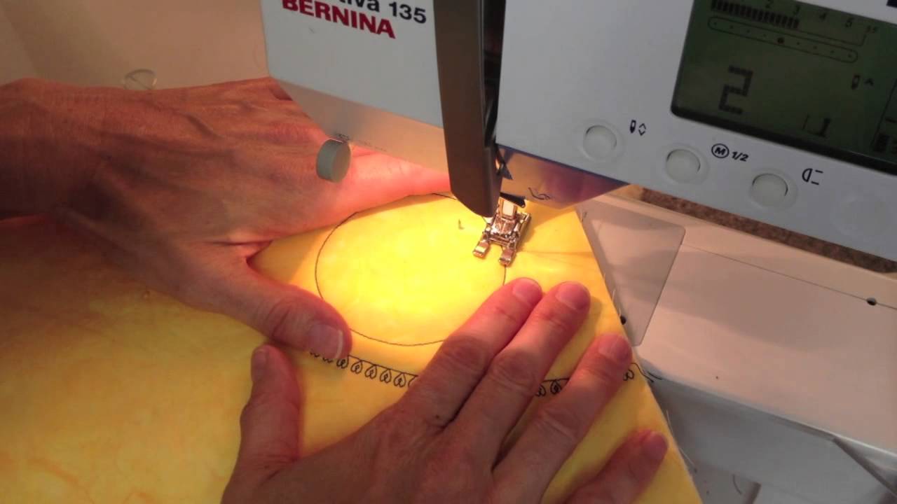 Week 13 Stitched Circles - YouTube