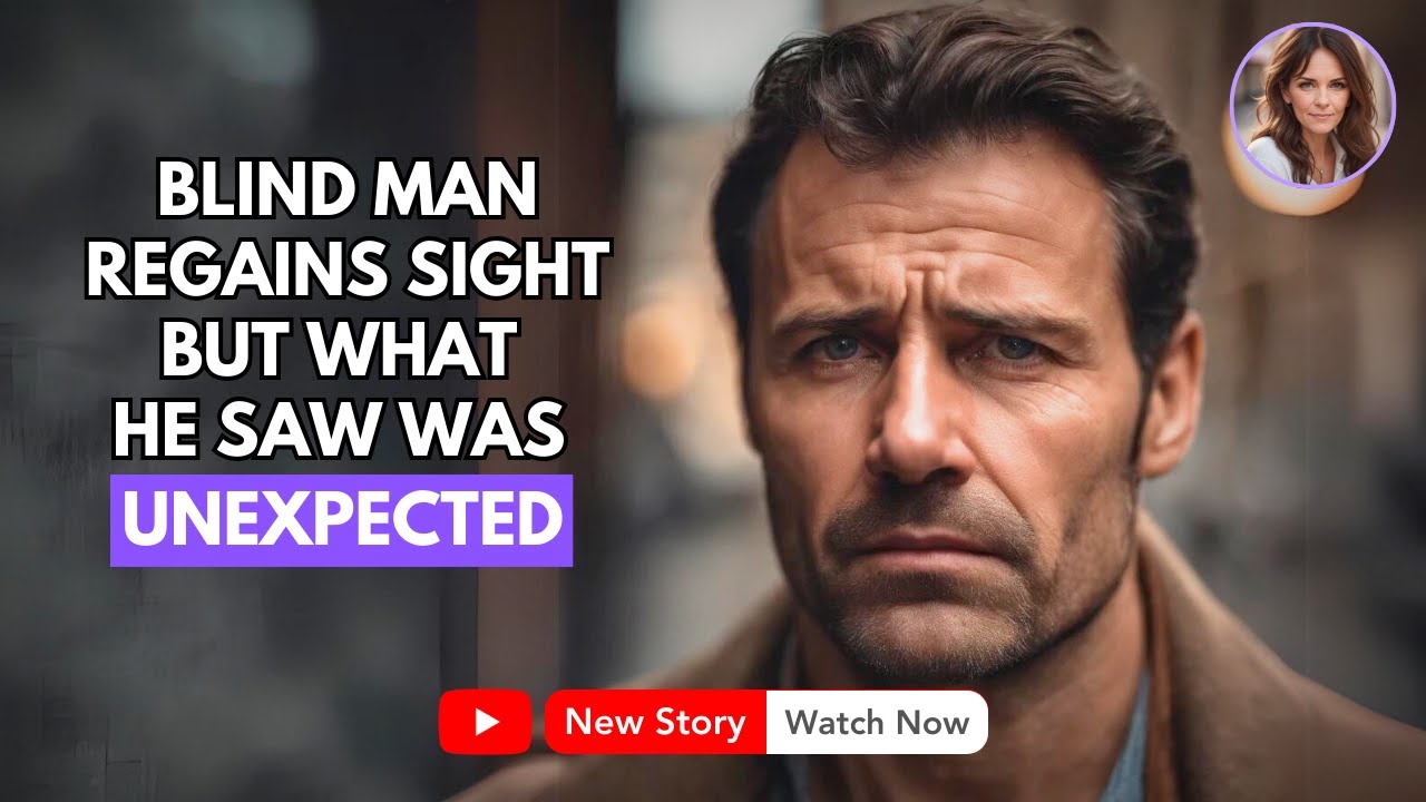 BLIND MAN REGAINS SIGHT BUT WHAT HE SAW WAS UNEXPECTED... - YouTube