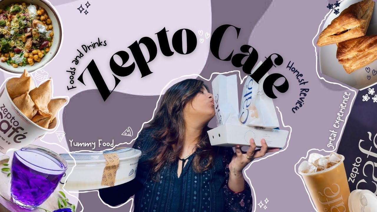 Zepto Cafe it is | Delicious Food | Honest Review | @ZeptoNow - YouTube