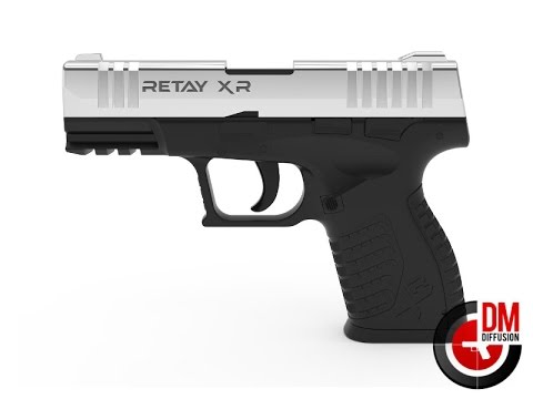 Retay XR 9mm P.A.K Nickel Un Boxing DMdiffusion Y700115N - YouTube
