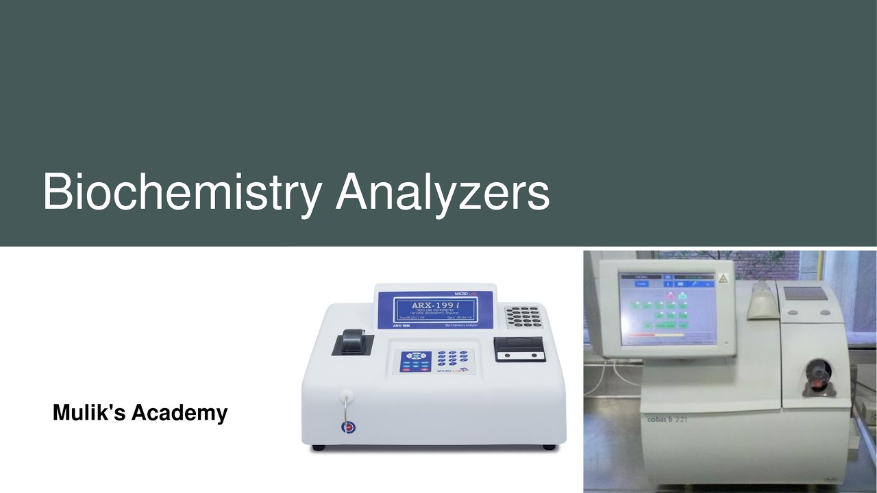 Biochemistry Analyzers - YouTube
