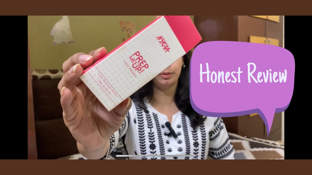 Nykaa Prep Me Up! Pore Minimizing + Matte Finish Face Primer Review ...