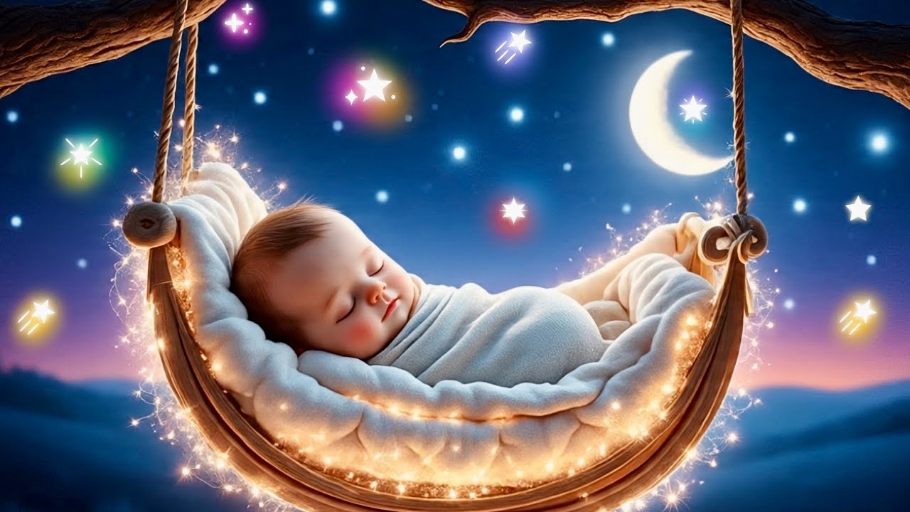 Rock-a-Bye Baby 🌙 | Calming Lullaby Song for Babies | Relaxing Nursery ...