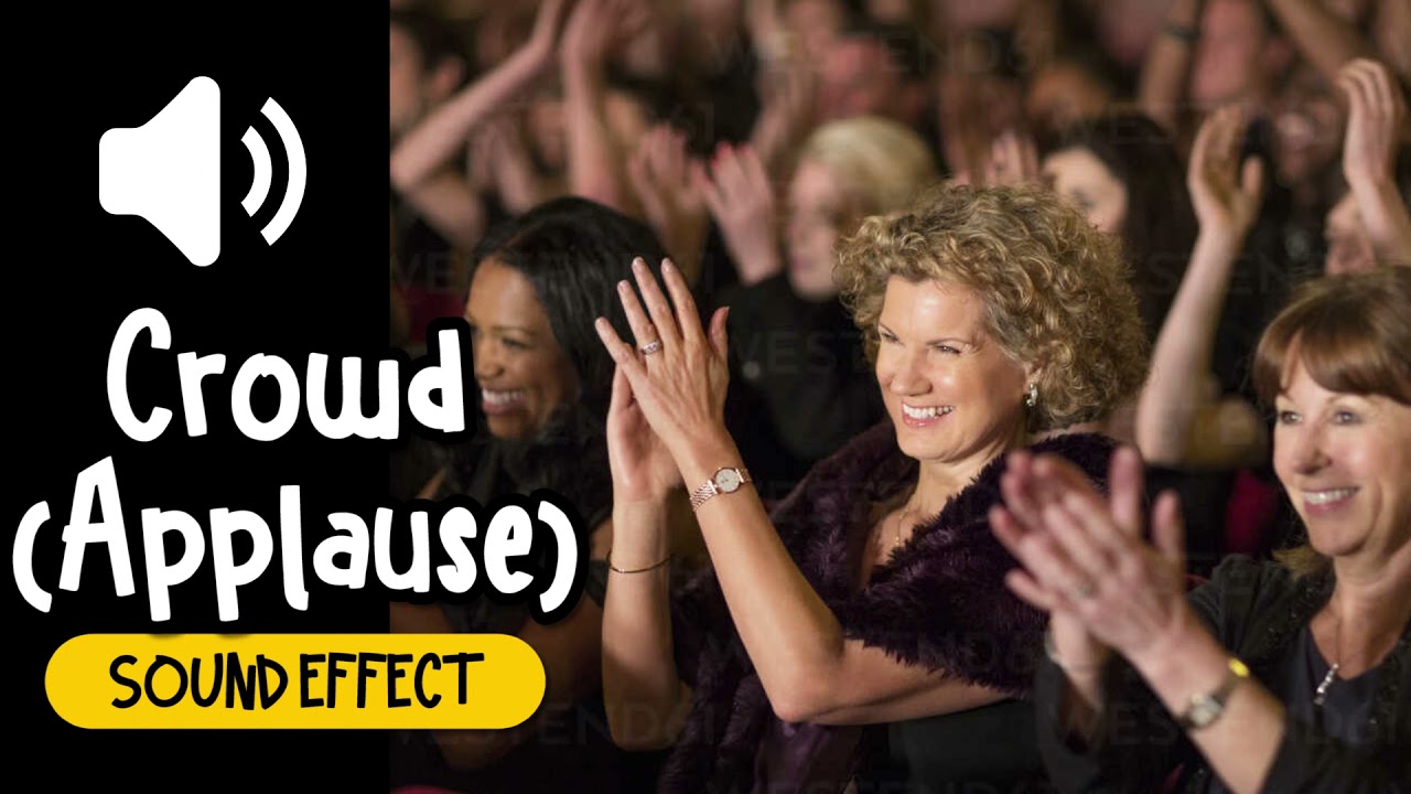 Crowd (Applause) Clapping Sound Effect | 觀衆 掌聲歡呼 多人 開心 興奮 頒獎典禮 音效 (High ...