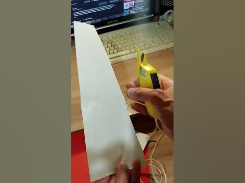 электроножницы по ткани для выкройки - YouTube