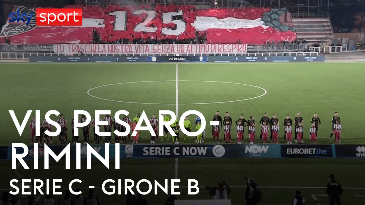 Vis Pesaro-Rimini 1-1: gol e highlights | Serie C - YouTube