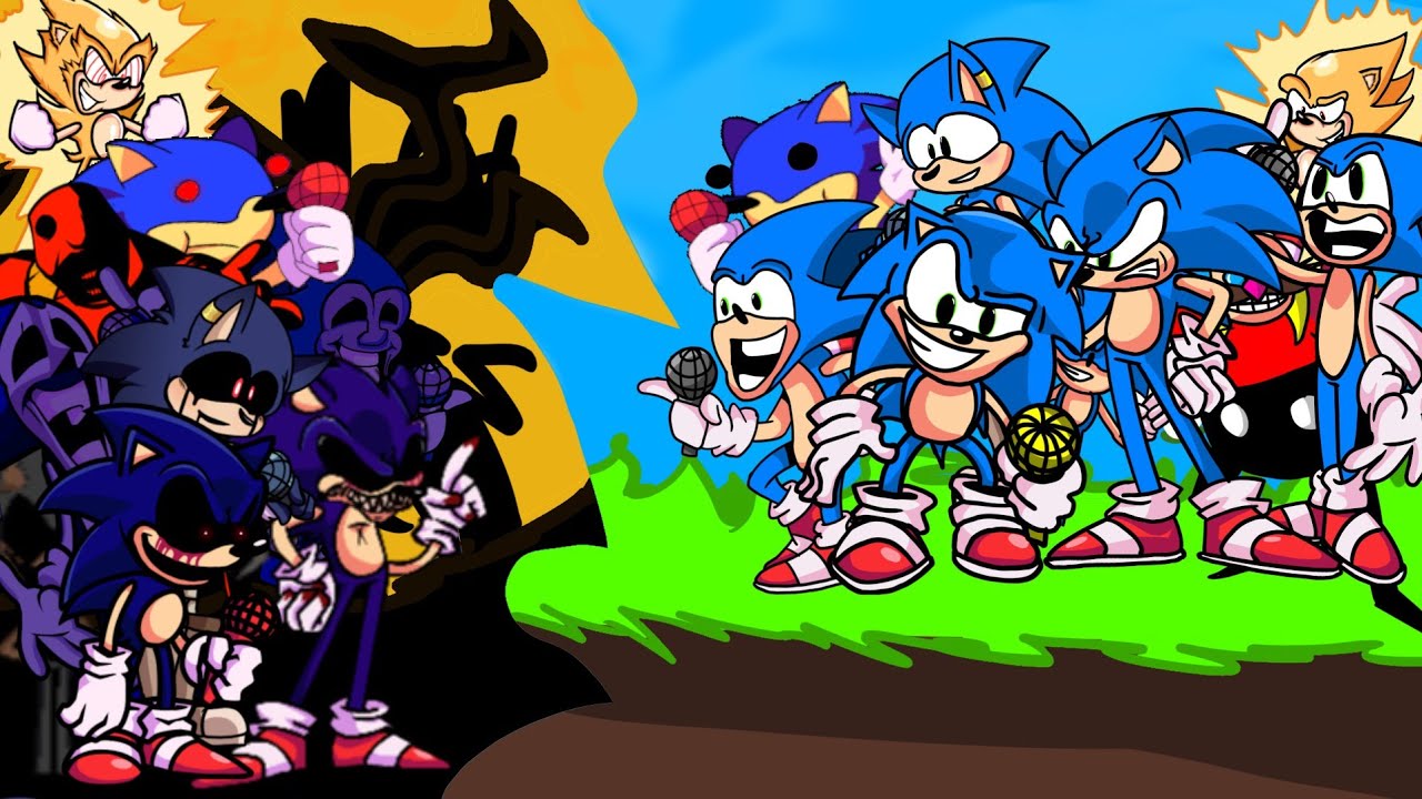 todos los sonic.exe pero si no fueran exe parte 2 3.0 (cancelled build ...