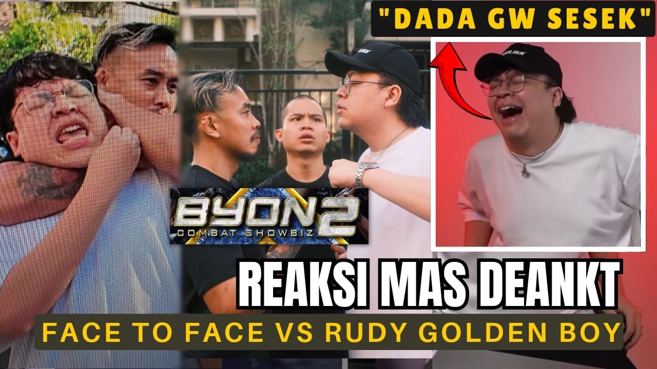 DEAL! DEAN KING TINJU VS RUDY GOLDEN BOY! REAKSI DEANKT FACE TO FACE DENGAN RUDY GOLDEN BOY ...