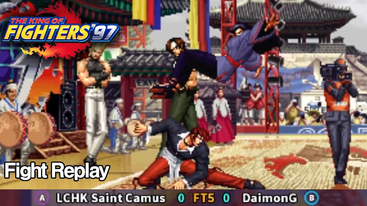 [Arcade] The King of Fighters '97 LCHK Saint Camus VS DaimonG #retro # ...