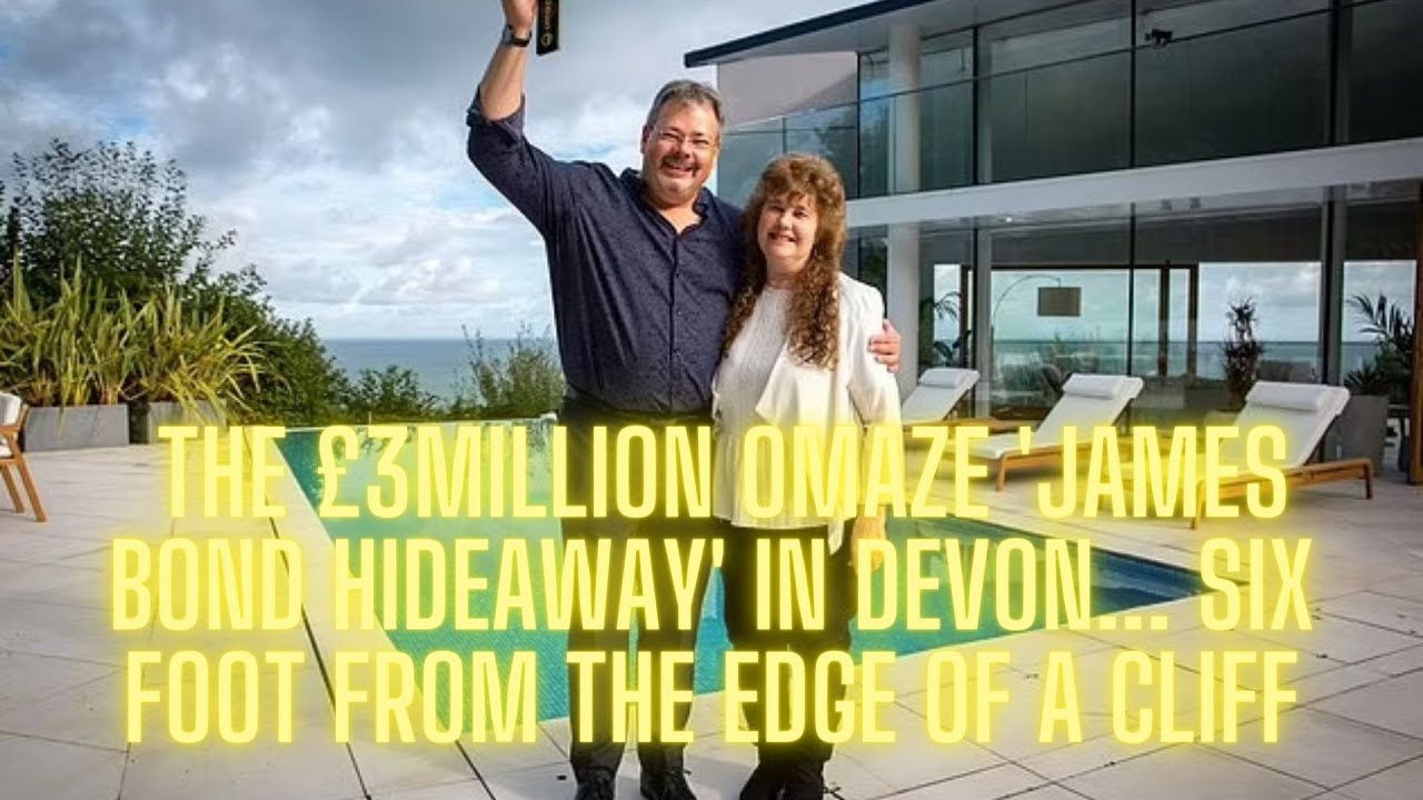The £3million Omaze 'James Bond hideaway' in Devon six foot from the ...