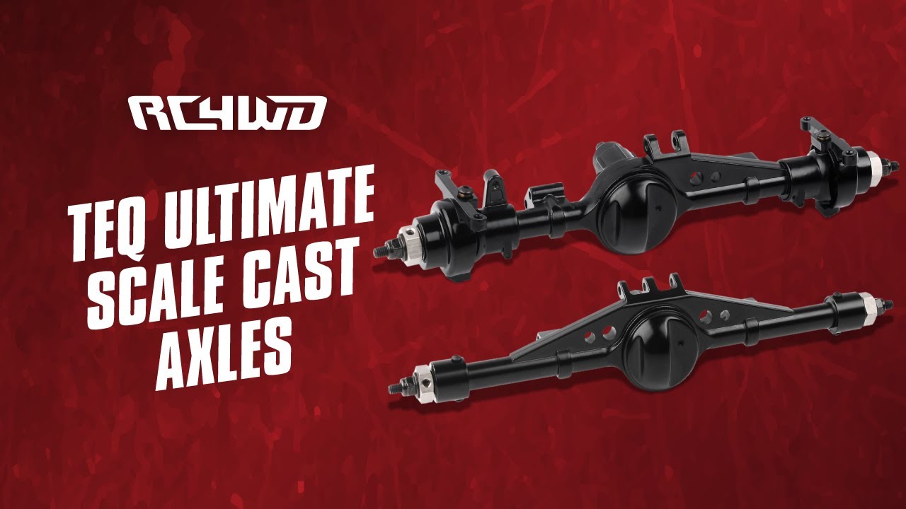 RC4WD TEQ Ultimate Scale Cast Axles | Now Available! - YouTube