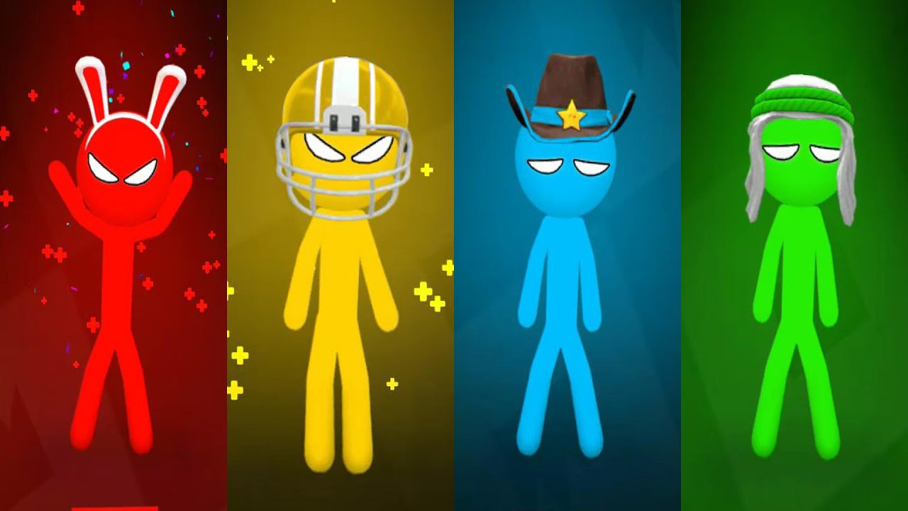 Stickman Party 1 2 3 4 Players - Funny Stickman Party Random Minigames ...