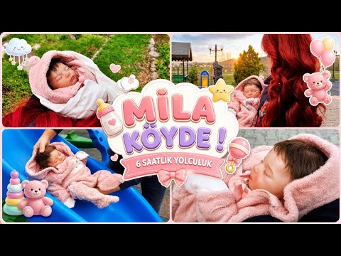 REBORN BEBEĞİMLE UZUN YOLA ÇIKTIK! 😍 Köy Vlogu (Part 1)
