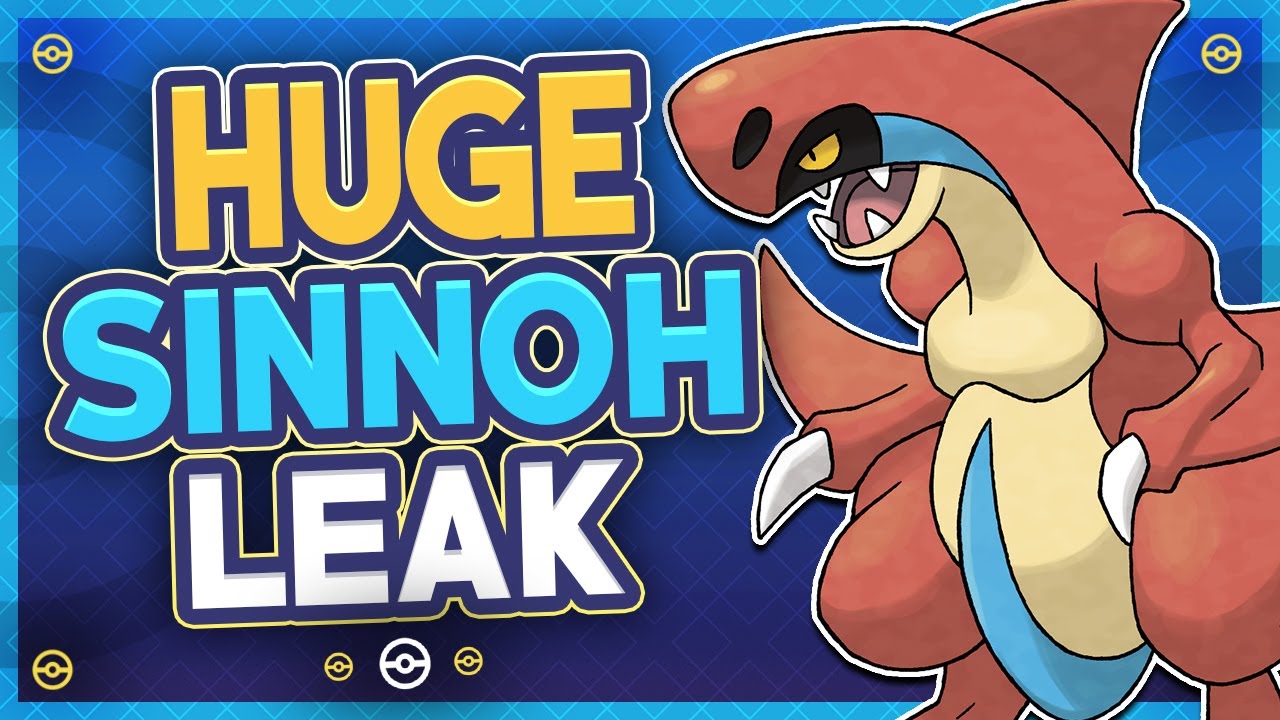 BETA GARCHOMP?! HUGE Pokémon Diamond and Pearl Leak!! - YouTube