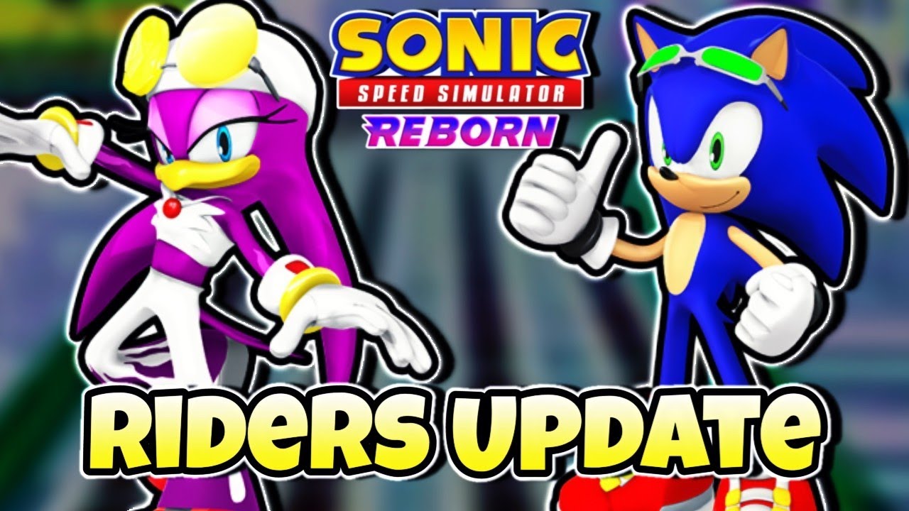 Wave, Jet, & Riders Sonic Showcase | Sonic Speed Simulator - YouTube