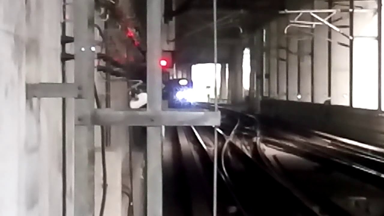 港鐵 馬鞍山綫 C1141A D421/422 駛經大圍站4號月台試車 - YouTube