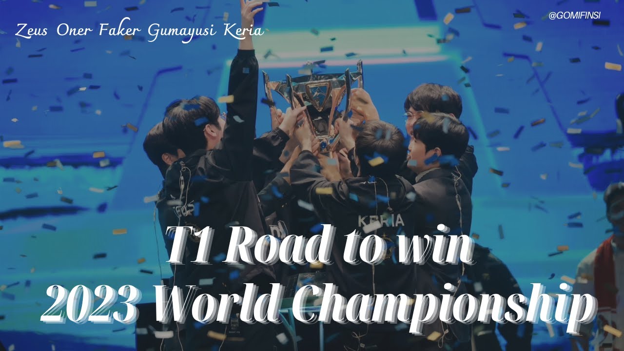 T1's Road to win 2023 World Championship | Match Highlights - YouTube