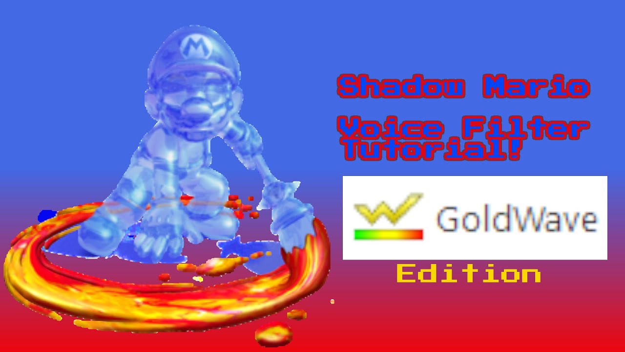 Super Mario Sunshine Shadow Mario Filter Tutorial - YouTube