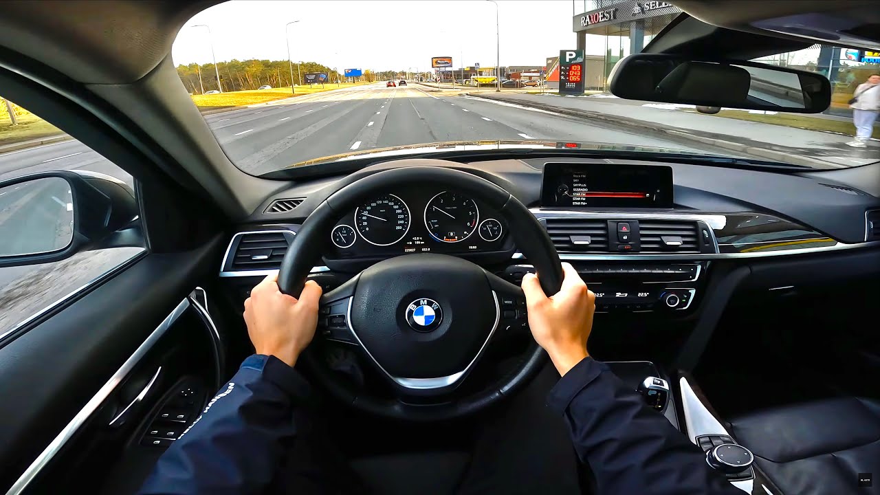 BMW F30 320D LCI 140KW B47 Luxury Line | 4K POV Test Drive - YouTube
