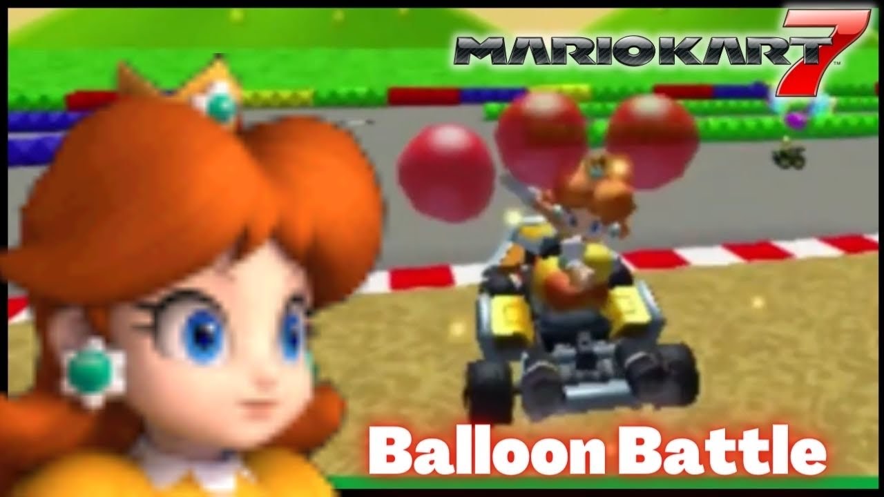 Mario Kart 7 - Balloon Battle (GBA Battle Course 1) | Daisy Gameplay ...