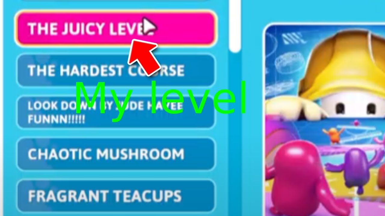 Calamity Sam plays my fall guys level! - YouTube