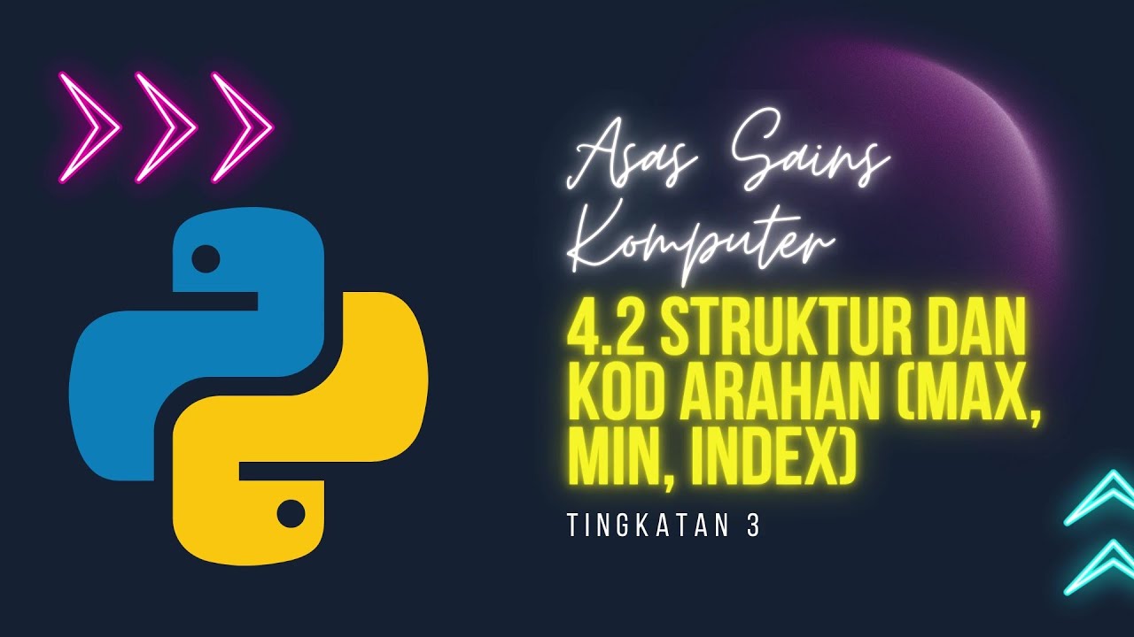 4.2.2 BUILT-IN FUNCTION (CONTOH 4.8 MARKAH MIN DAN MAX) - YouTube