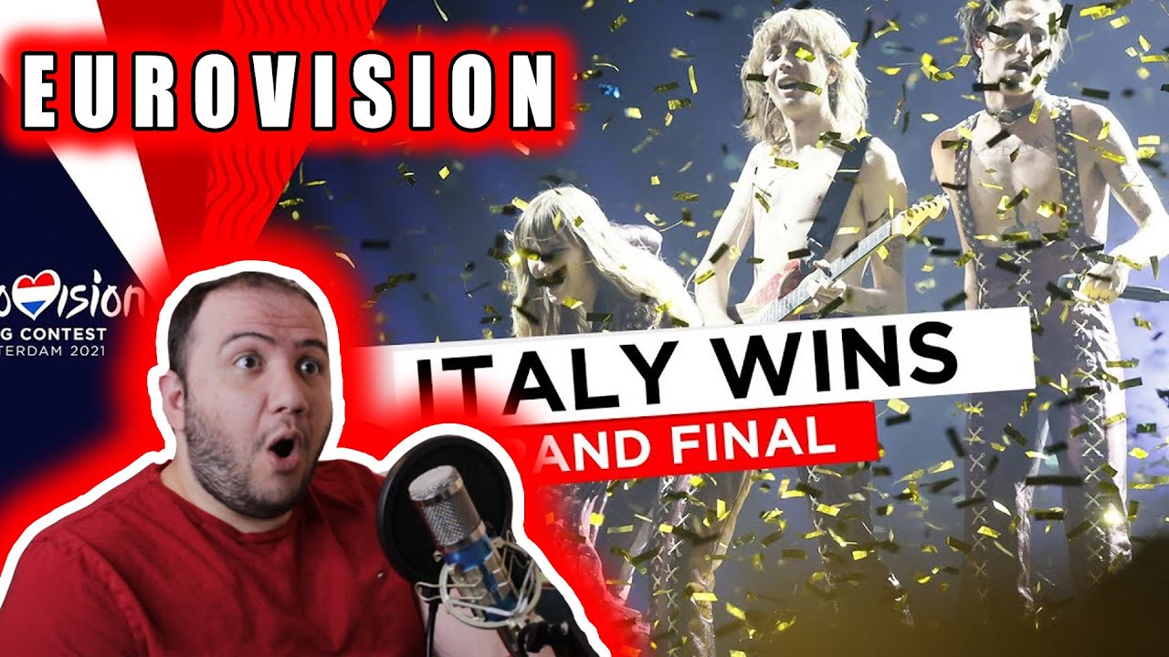 🇮🇹 THEY WON!! Måneskin - Zitti E Buoni - Winners Performance - Italy ...