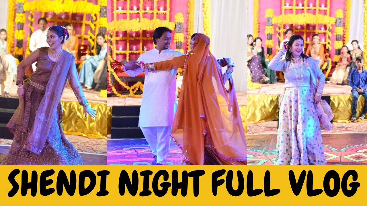 Faizan ki Mehndi/Shendi | Full Vlog | Mehndi Night Dance 2023! - YouTube