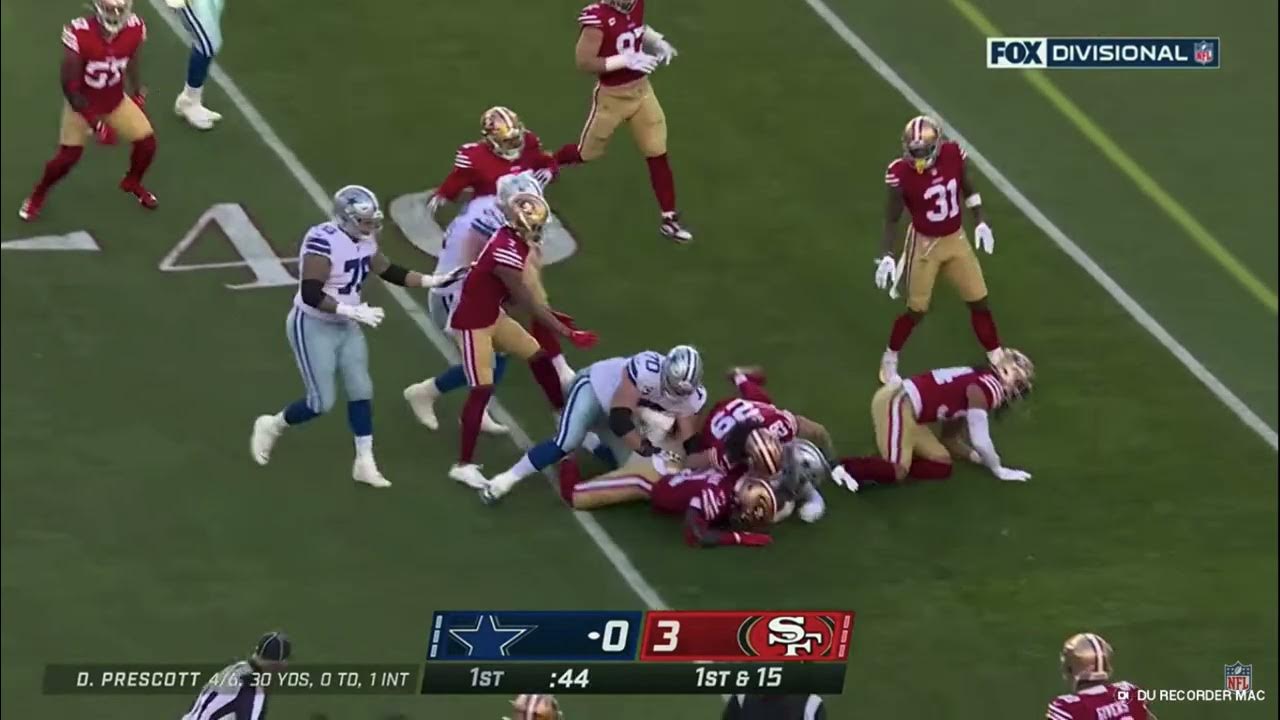 49ers VS Cowboys Divisional Round Highlights - YouTube