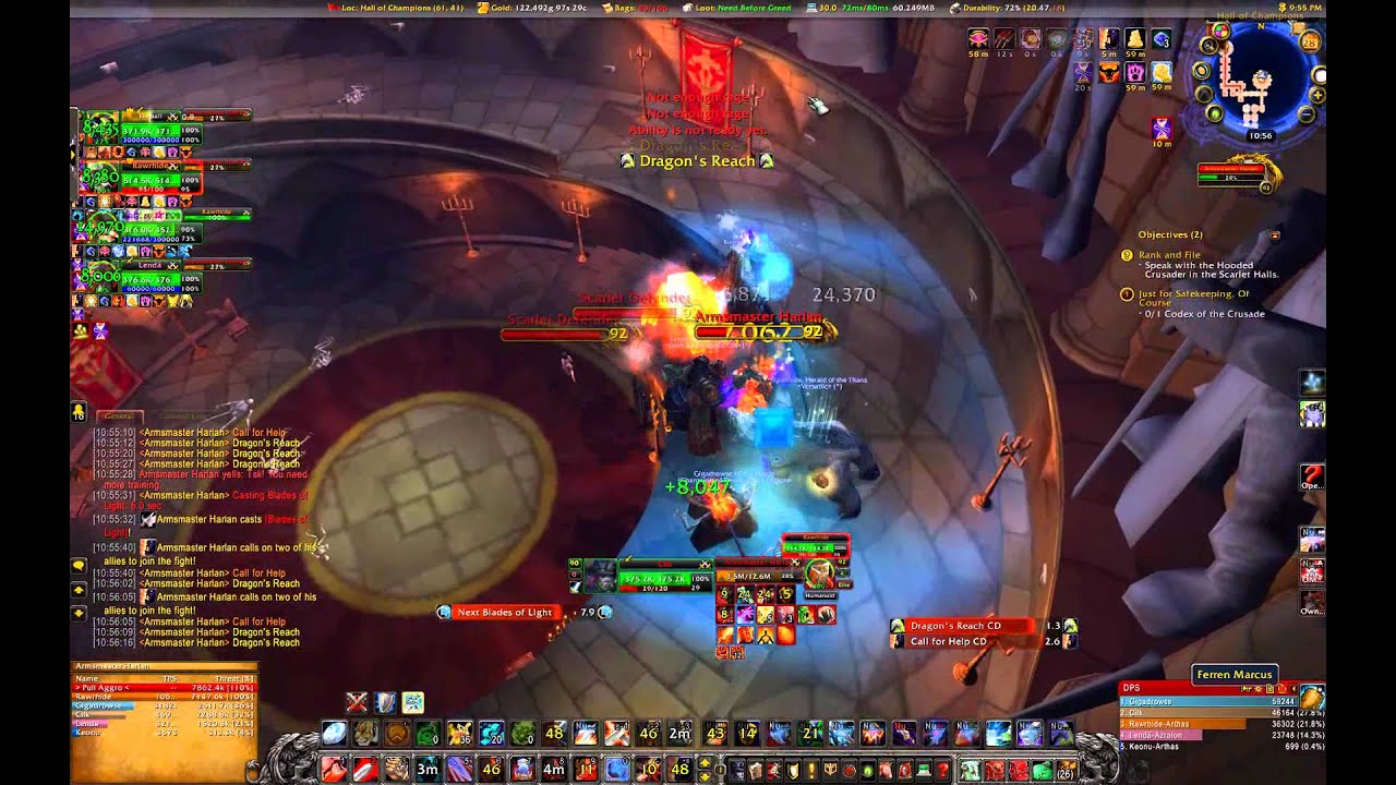 Heroic Scarlet Halls - Beginner's Guide w/Commentary - YouTube