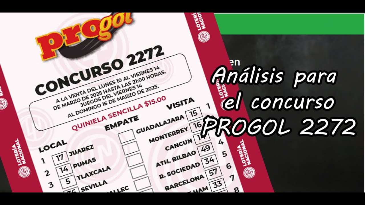 Progol 2272 - Análisis completo - YouTube