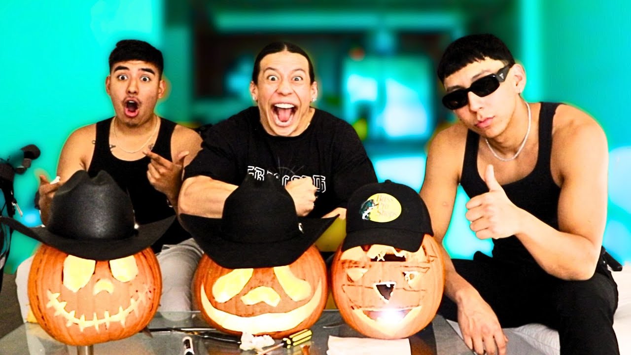 3 MEXICANS CARVING A PUMPKIN! (HALLOWEEN EDITION) - YouTube