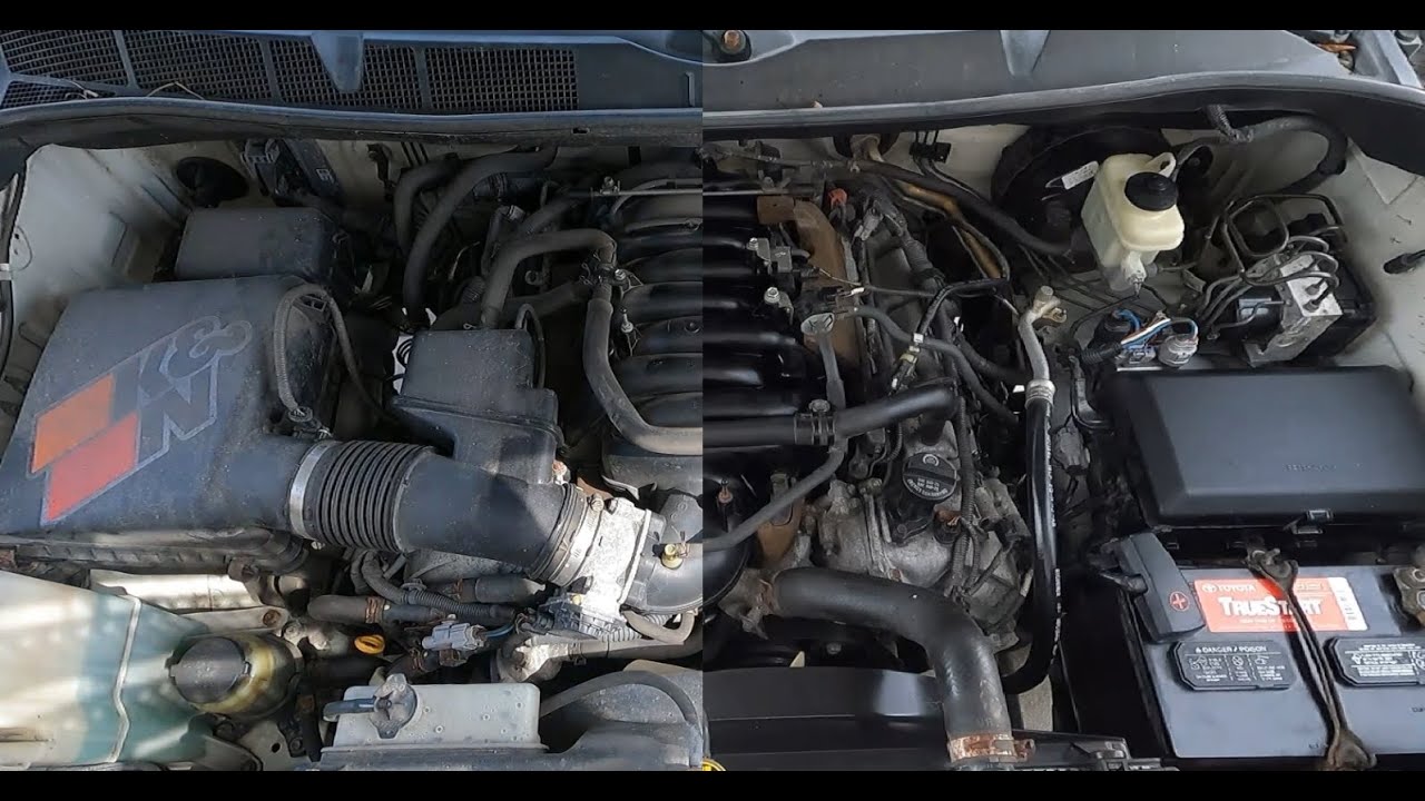 2 Hour Engine Bay Cleaning at x16 Speed - YouTube
