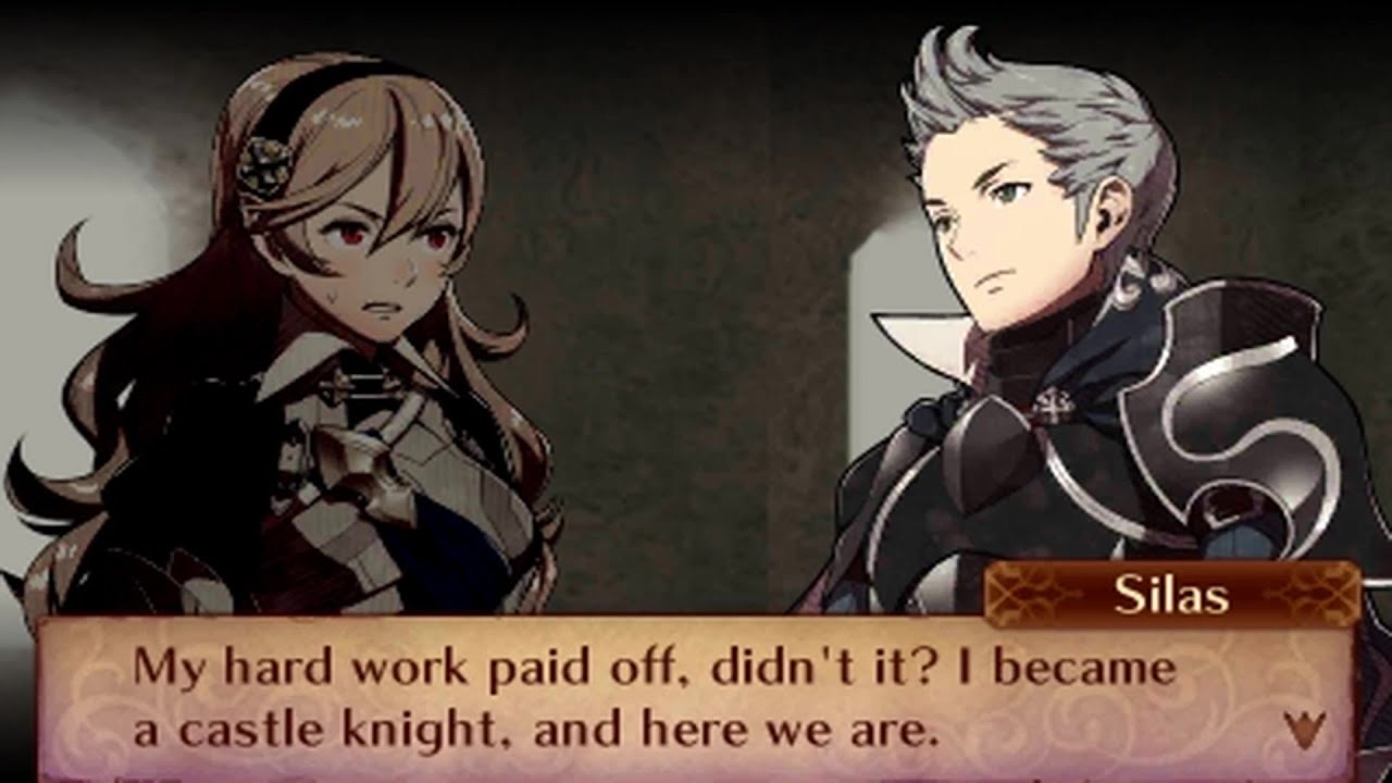 Fire Emblem Fates - Female Avatar (My Unit) & Silas Support ...