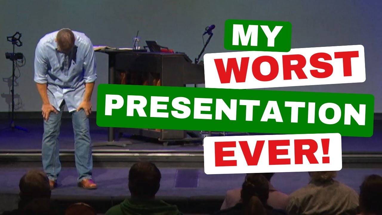 3 Lessons from My Worst Presentation Ever - YouTube