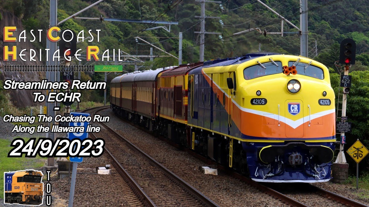 Streamliners Return To ECHR - Chasing The Cockatoo Run In The South ...