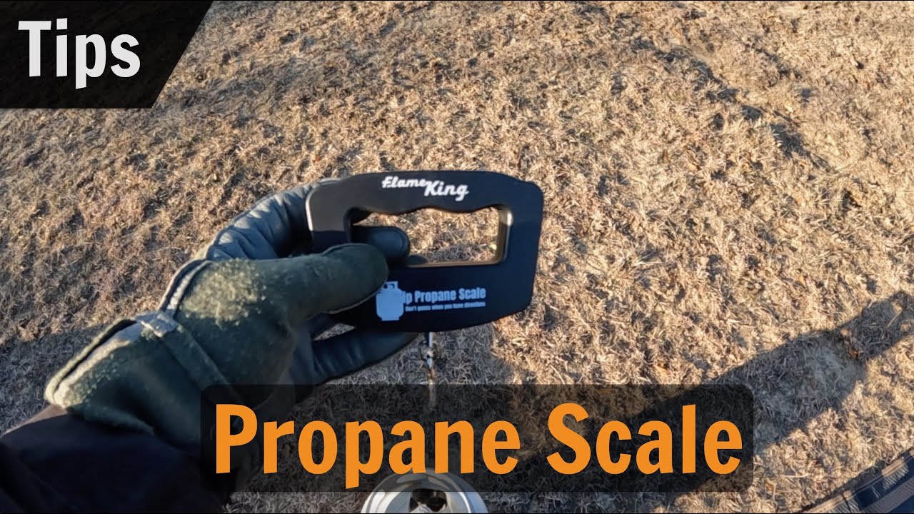 Flame King Propane Scale - YouTube