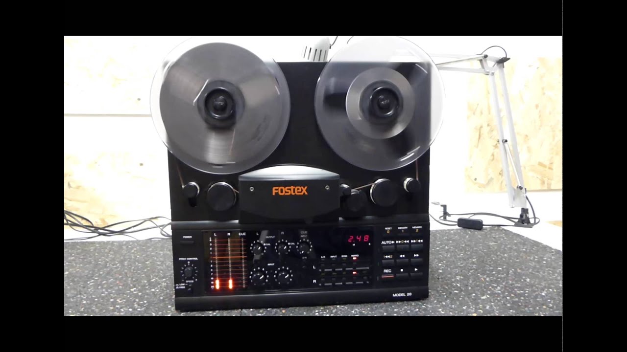 Fostex model 20 - YouTube