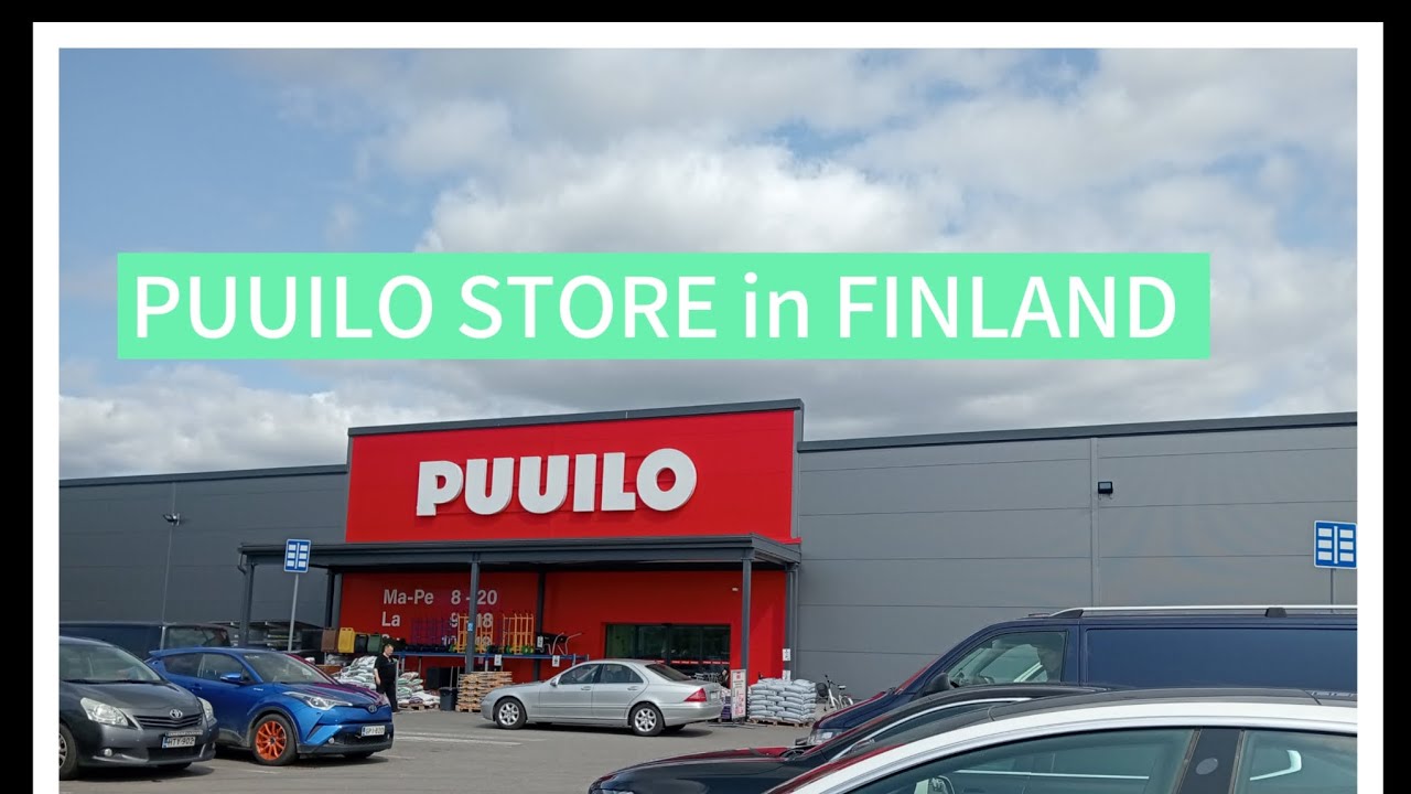 PUUILO STORE in FINLAND🇫🇮 - YouTube